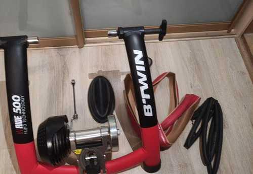 Велостанок btwin inride 500