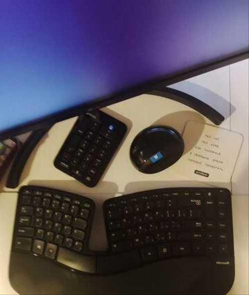 Клавиатура Microsoft SculptErgonomic,комплект(3пр)