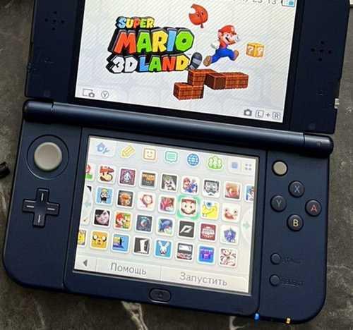 New nintendo 3ds XL ips прошита 130 игр