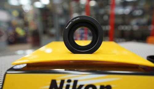 Переходное кольцо(адаптер) M42 на Nikon F с линзой