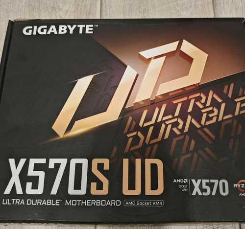 Материнская плата Gigabyte X570S UD на гарантии