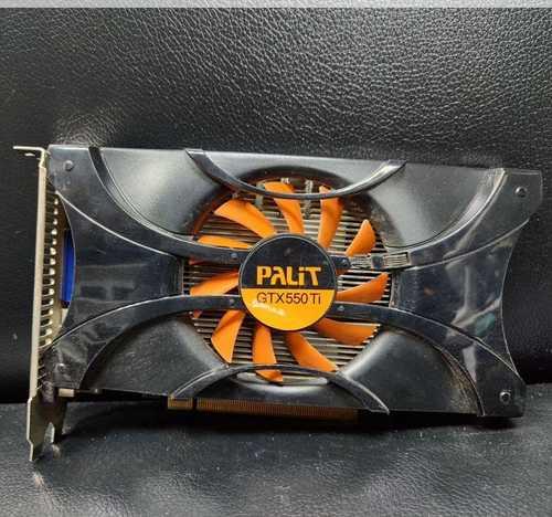 Видеокарта Palit nvidia GeForce GTX 550 Ti 1Gb с г