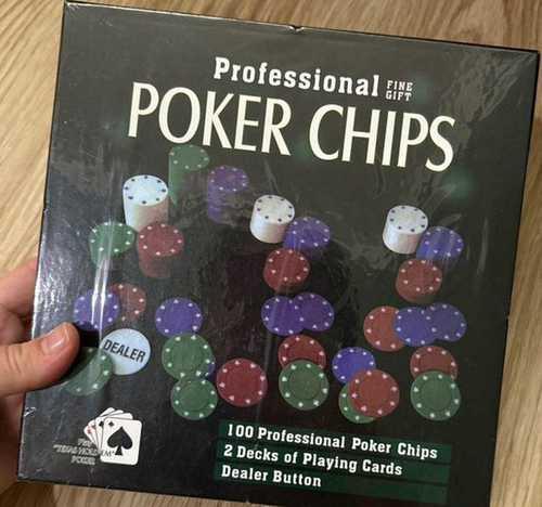 Настольная игра Покер poker chips