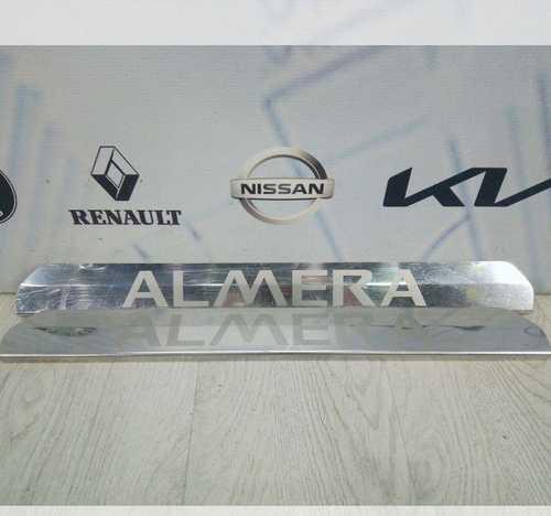 Накладка порога внутренняя nissan almera G15