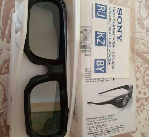 Новые 3d очки Sony TDG-BR250