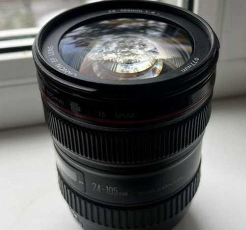 Объектив Canon ef 24 105mm f 4l is usm