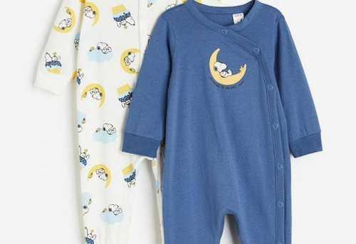 Слип пижама на малыша hm 62