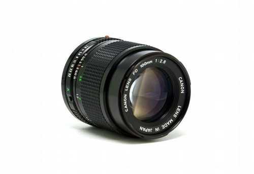 Canon lens FD 100mm f2.8