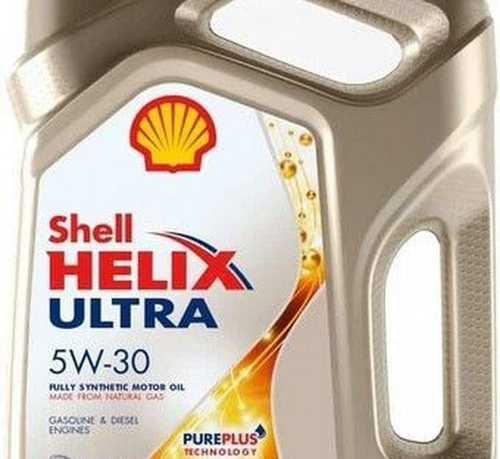 Моторное масло Shell Helix Ultra 5W-30 синтетическ