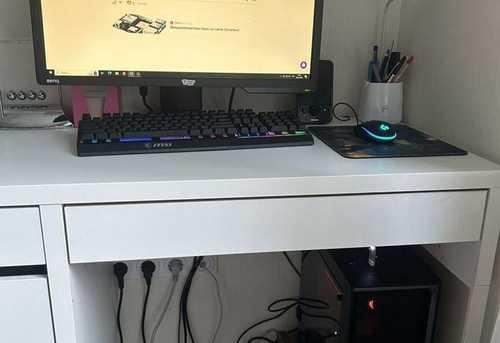 Игровой компьютер с монитором и клавиатурой Б/У