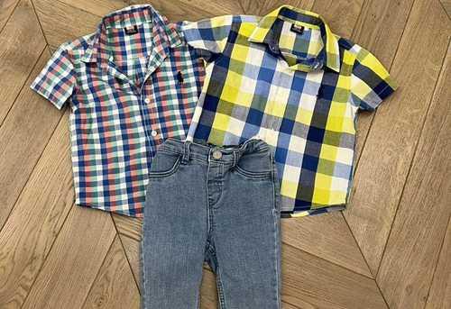 Одежда Polo Ralph lauren 86- 92 (рубашка, шорты)