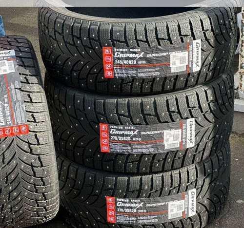 Gripmax SureGrip Pro Ice 245/40 R20 и 275/35 R20