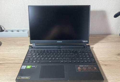 Ноутбук Aorus 15G YC i7-10870H RTX3080 Laptop 32гб