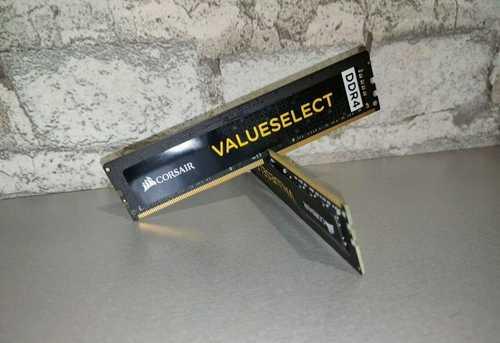 Corsair ValueSelect 8 гб DDR4 2666 мгц