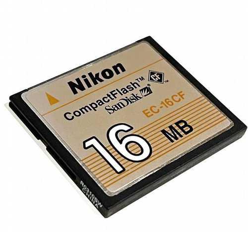 Карта памяти Nikon CompactFlash 16mb (EC-16CF)