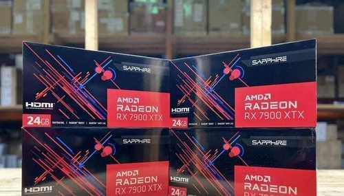 Новые sapphire AMD Radeon RX 7900 XTX gaming 24GB