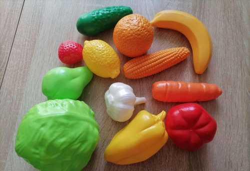 Детские игрушки овощи и фрукты