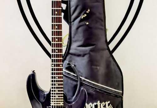 Электрогитара schecter omen-6 Отл.сост.+струны+чех