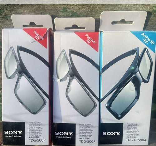 3D Active очки sony tdg bt500a