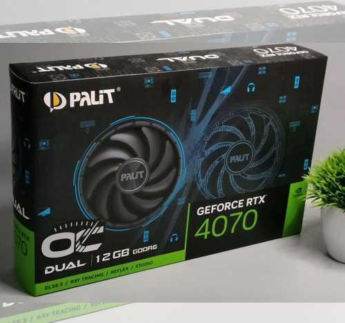 Видеокарта RTX 4070 Dual OC 12 GB Новая, гарантия