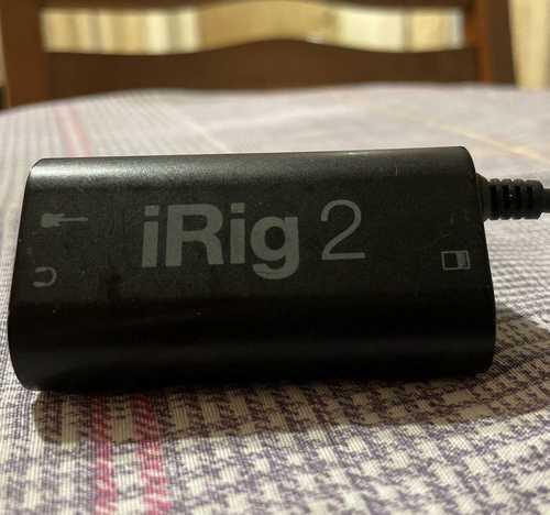 Ik multimedia iRig 2 интерфейс для гитары