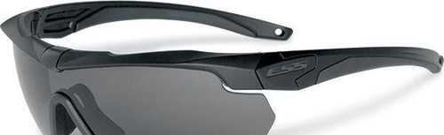 Стрелковые очки ESS Crossbow One Black Smoke Gray