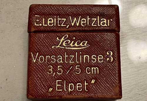 Leica Leitz Wetzlar Elpet 5cm 3,5