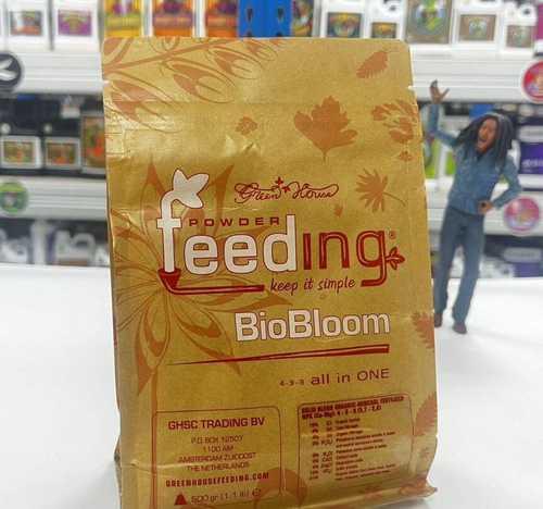 Удобрение Powder Feeding BIO Bloom 0,5 кг