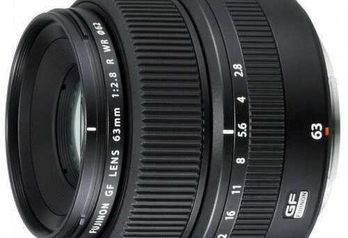 Объектив Fujinon GF 63mm f/2.8 R WR, черный