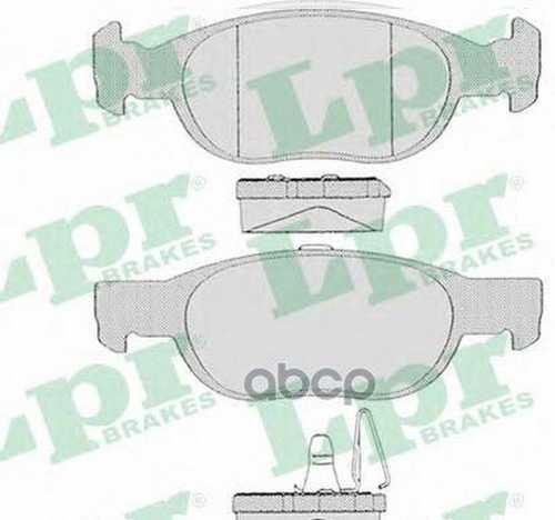 Колодки тормозные дисковые 05P687 Lpr