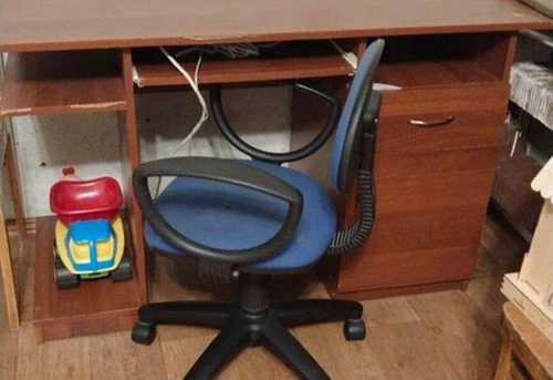 Письменный стол бу со стулом