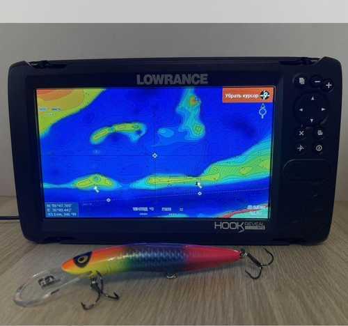 Эхолот Lowrance hook reveal 9 tripleshot (RUS)