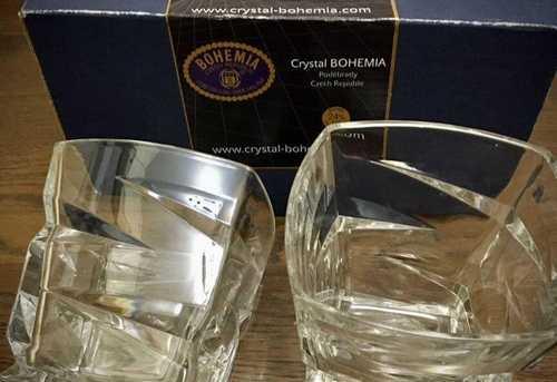 Набор стаканов для виски Crystal Bohemia, 2 шт