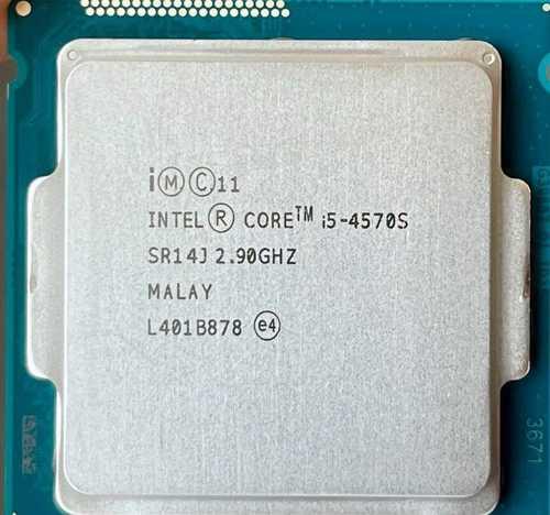 Процессор Intel core i5 4570S