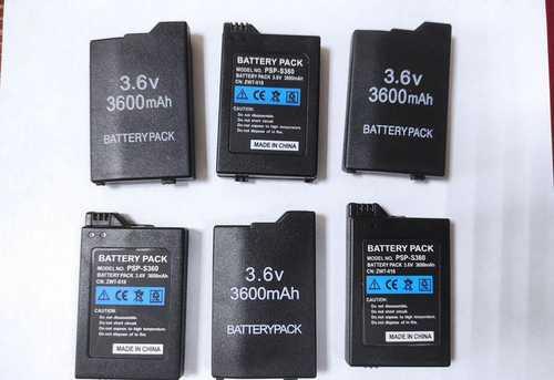 Аккумулятор PSP 200X, 300X 3.6 v, 3600 mAh