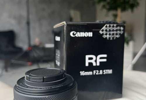 Объектив Canon RF 16mm