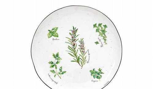 Тарелка обеденная 26см "Herbarium" без инд.упаковк