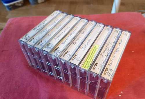Аудиокассеты TDK SA90, 10 шт