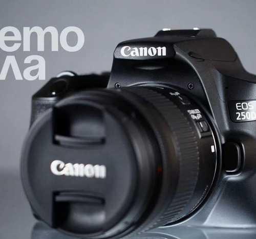 Canon 250D Kit 18-55 3 т.к