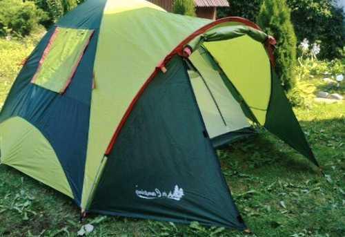 Трехместная туристическая палатка