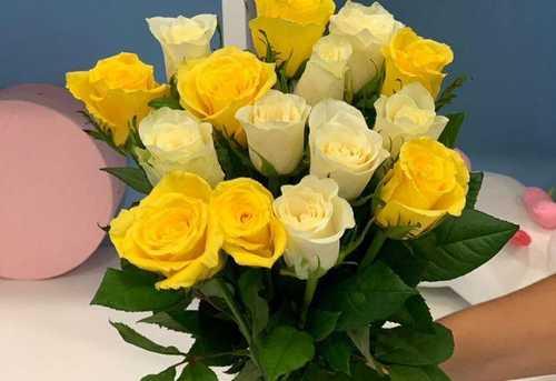 15 роз Кения Букет цветов с доставкой