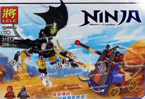 Лего Ниндзя Атака дракона на катапульту