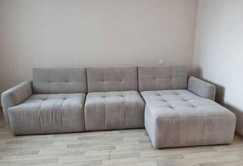 Большой угловой диван 2 раскладки