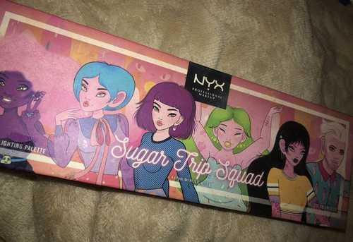 Палетка хайлайтеров NYX