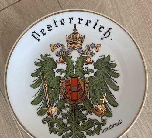 Настенная тарелка/Австрия / Österreich Innsbruck