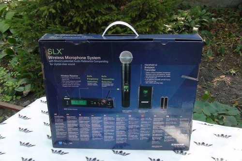 Shure SLX24/Beta 58a-J3(микрофон + гарнитура)