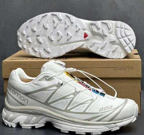 Кроссовки Salomon XT-6 white