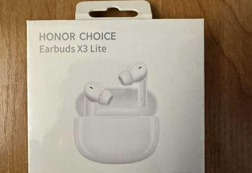 Беспроводные наушники Honor choice Earbuds X3 Lite