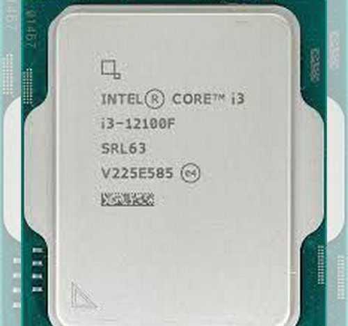 Процессор intel core i3 12100f