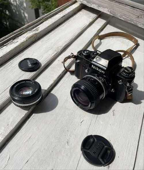 Nikon F3 + Nikkor 28mm f2 ai (+50mm)